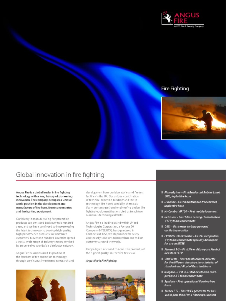 Angus Fire Corporate | PDF | Firefighting | Energy And Resource
