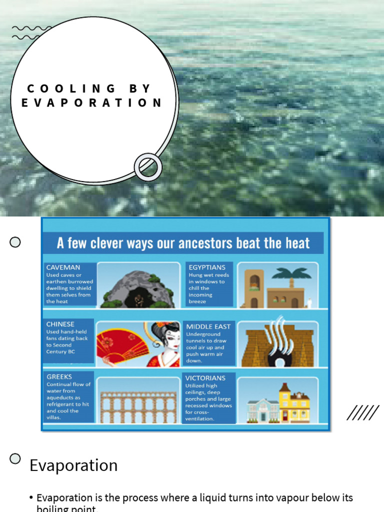 Cooling by Evaporation | PDF