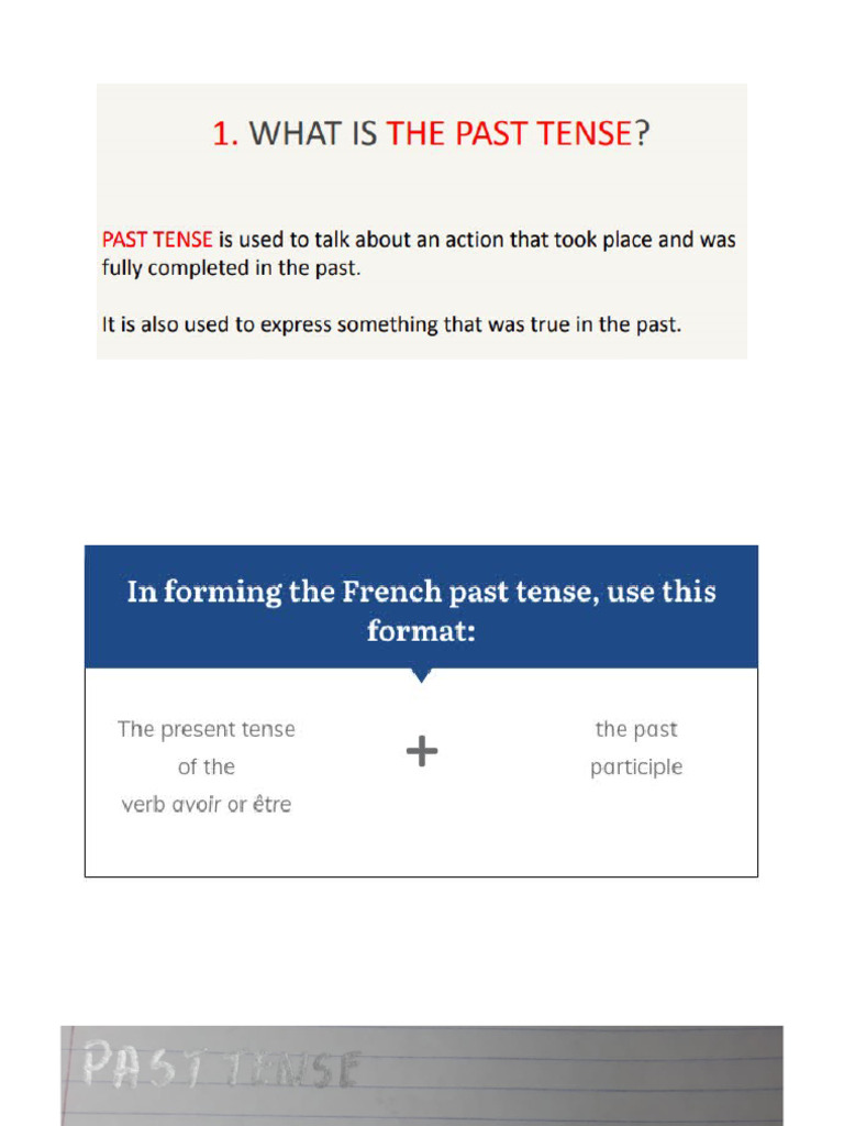 Past Participle Agreement Rules | PDF