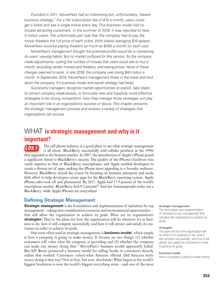 Strategic Management Explained: Key Concepts | PDF | Strategic ...