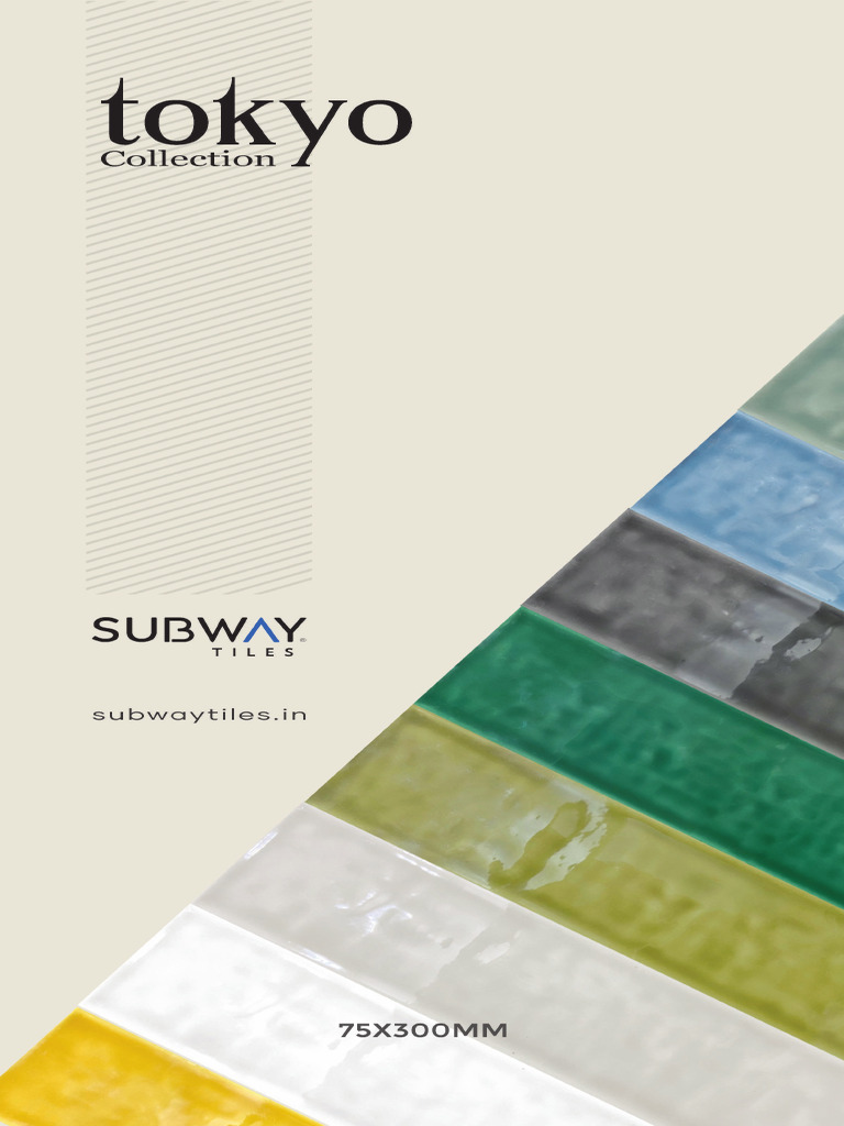 Tokyo Collection 75x300mm | PDF