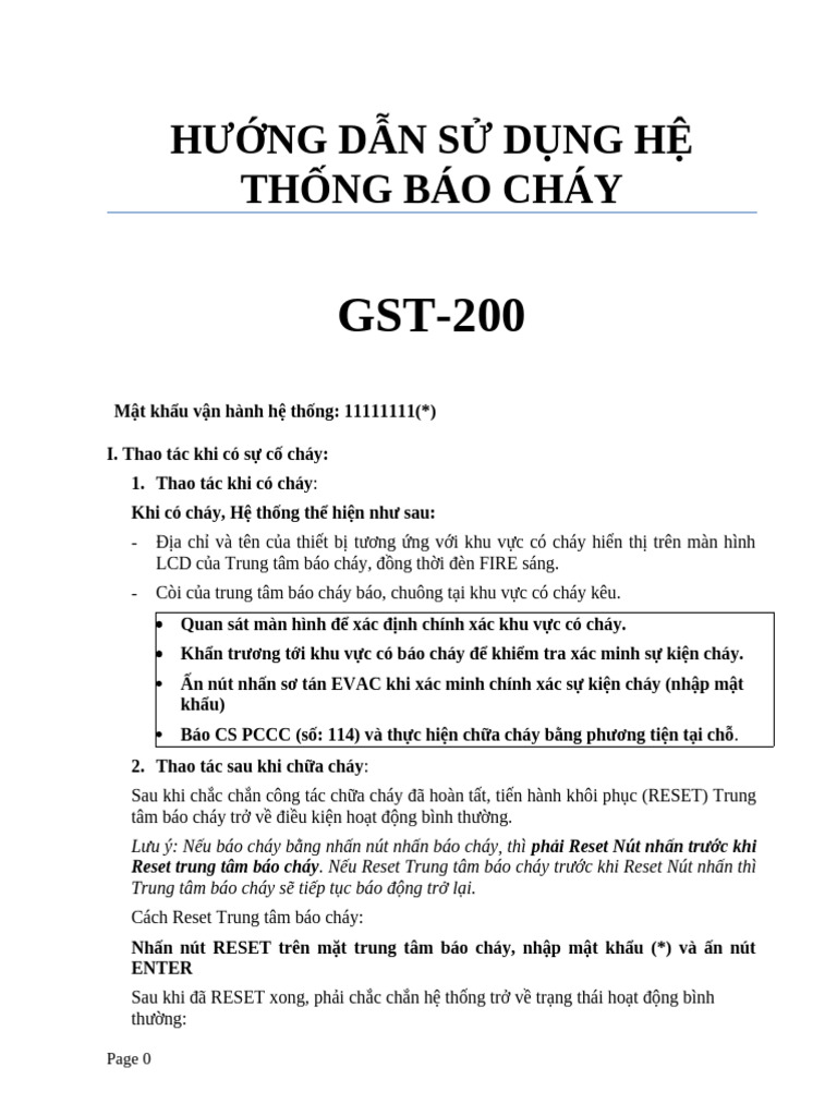HDSD GST 200 | PDF