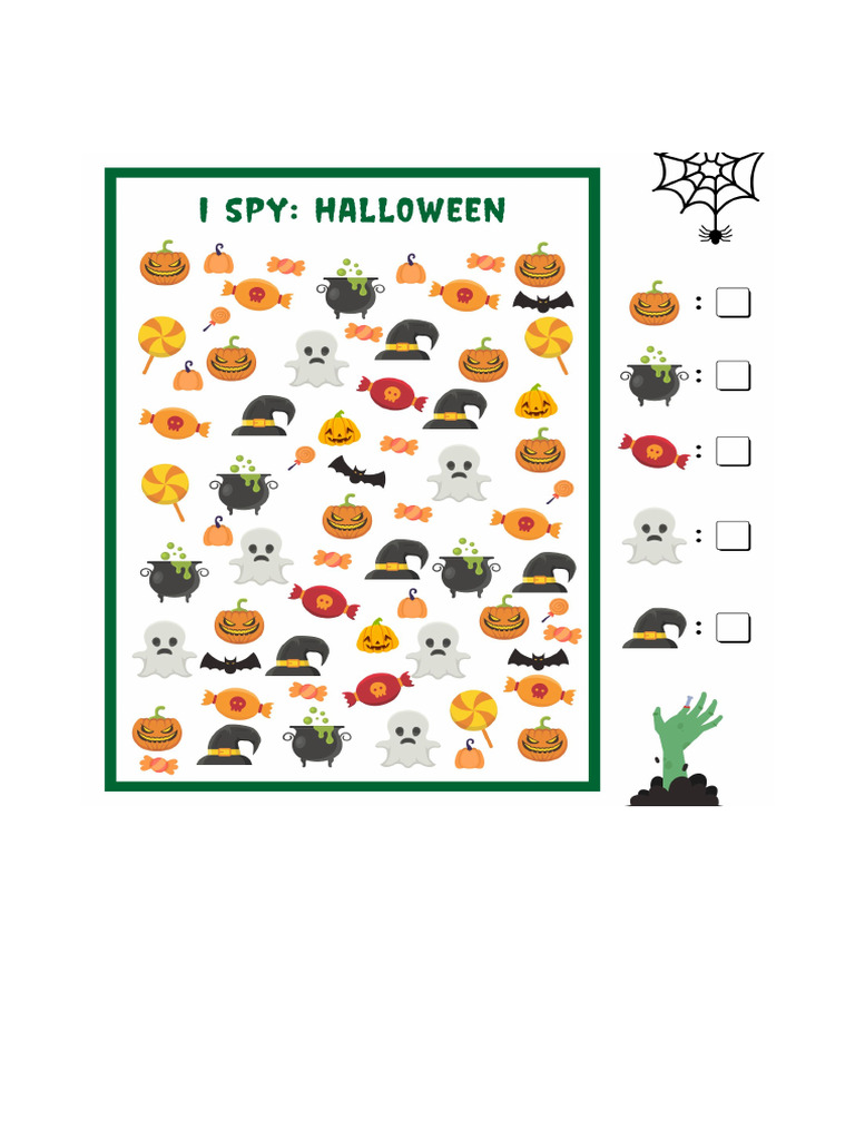 I Spy Halloween | PDF