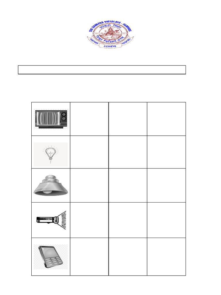 Grade 3 Science Worksheet7 | PDF