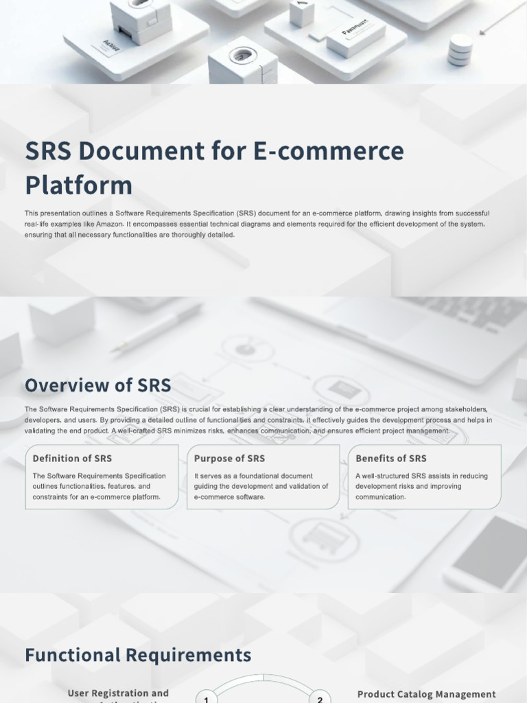 SRS Document For E-Commerce P... | PDF | Databases | E Commerce
