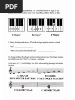 Modes of G Major | PDF