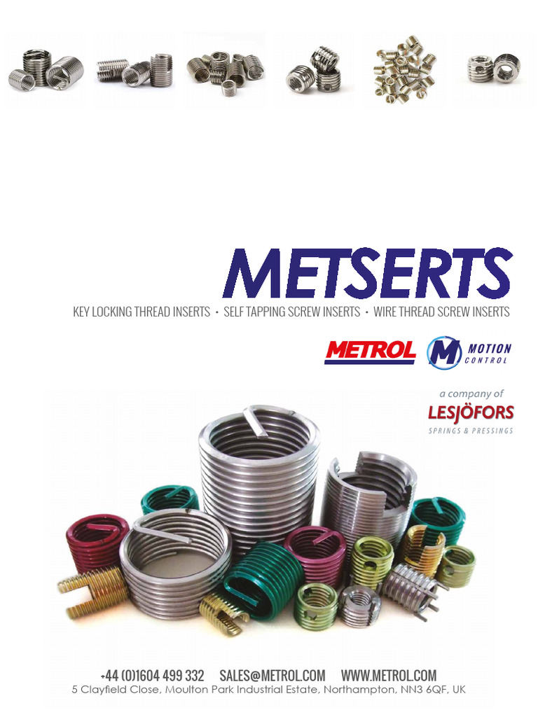 Metrol-Inserts Op 1 | PDF | Screw | Mechanical Engineering