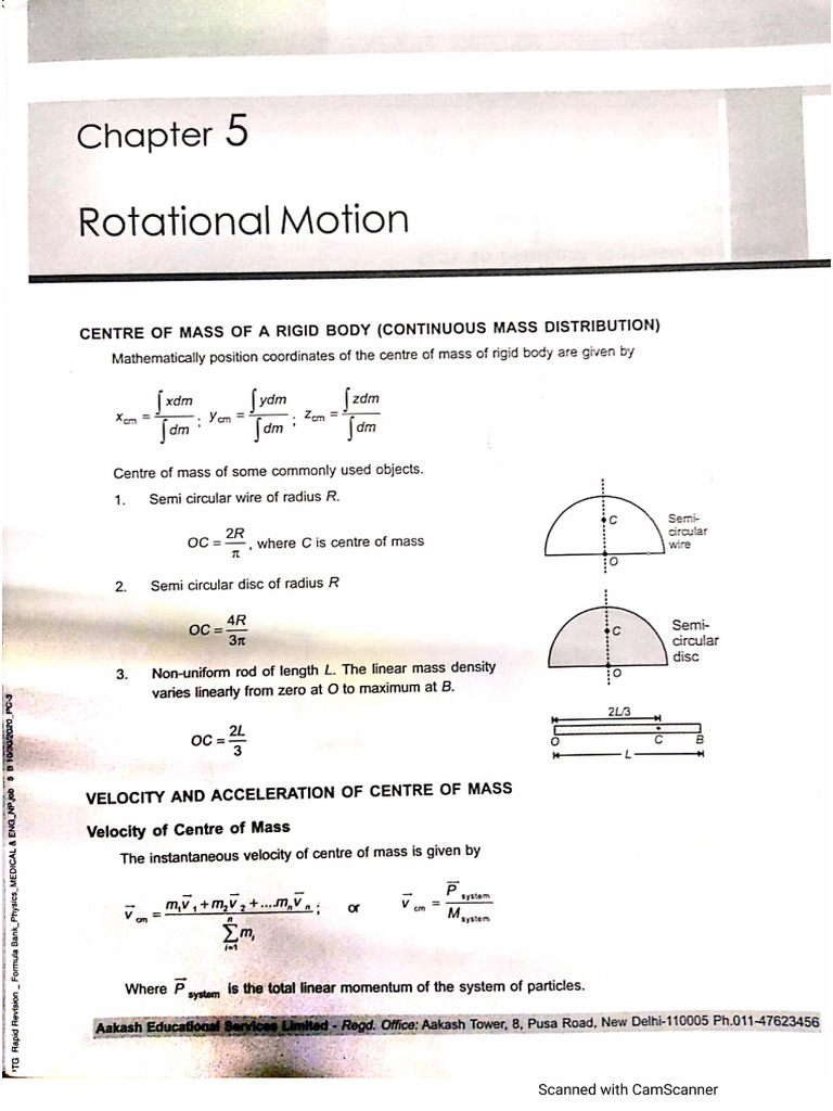 Rotational Formulas | PDF
