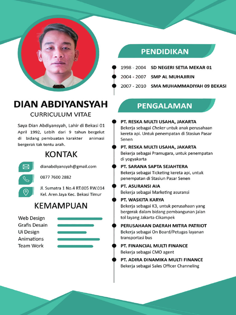 CV Dian Abdiyansyah | PDF