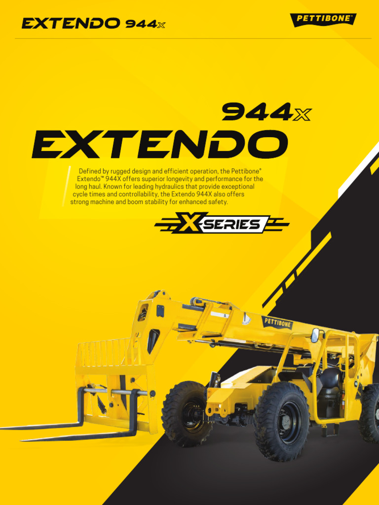 Pettibone Extendo 944X Deutz | PDF | Truck | Wheeled Vehicles