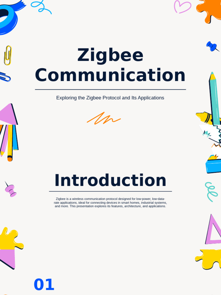 Zigbee Communication | PDF | Computer Network | Computer Networking