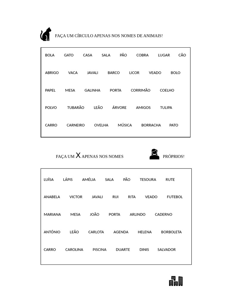 Fichas Rodear X | PDF