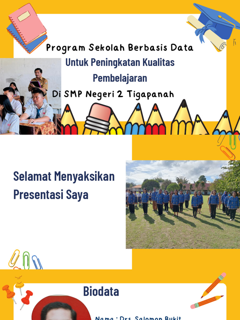 Presentasi Program Sekolah (1) | PDF