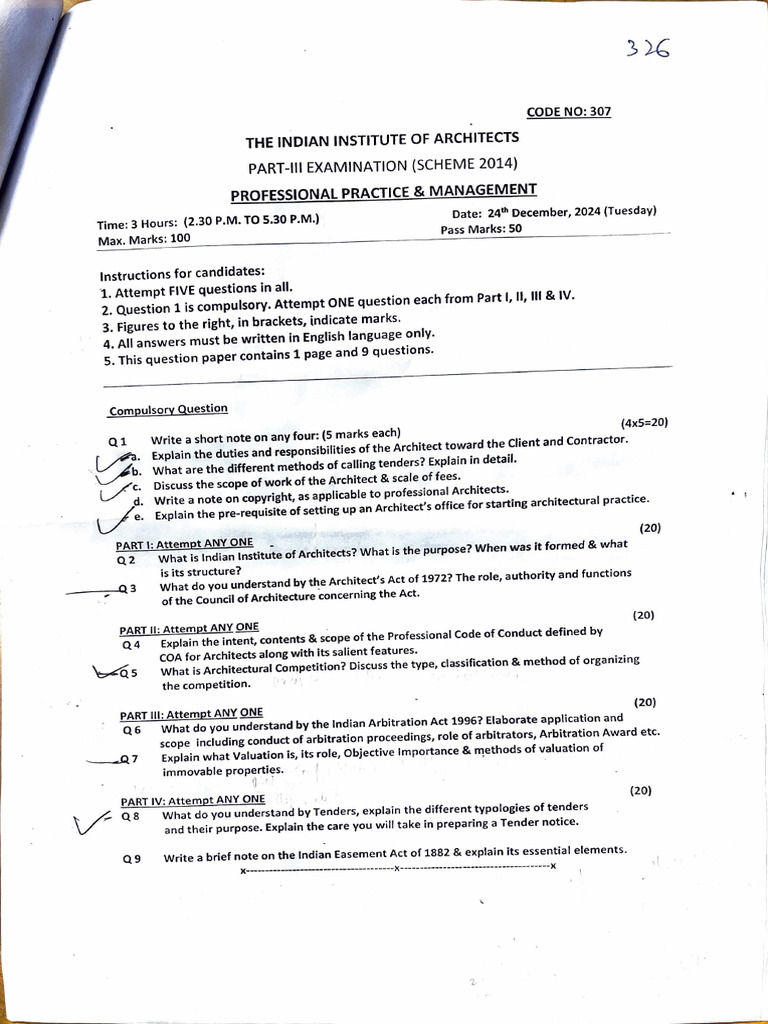 PROFESSIONAL PRACTICE & MANAGEMENT (IIA Part III Dec 2024) | PDF