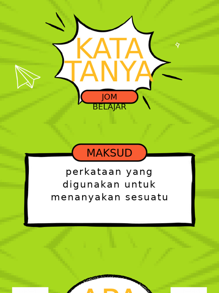 Kata Tanya | PDF