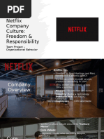 Netflix Culture Memo Overview | PDF | Creativity | Decision Making