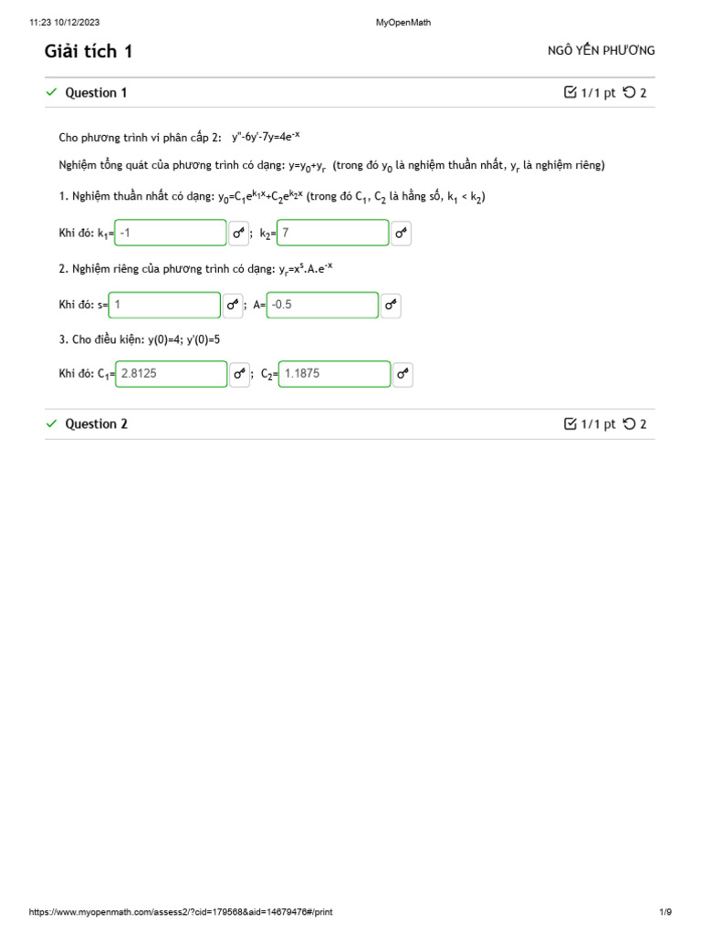My Open Math | PDF