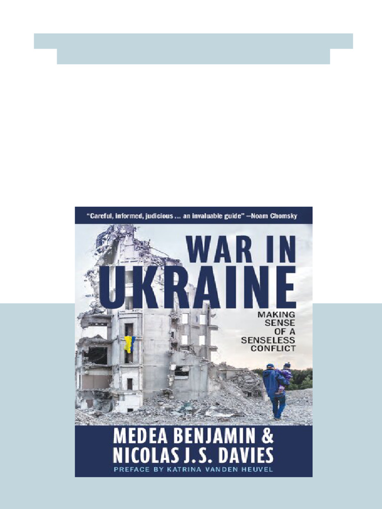 War in Ukraine Making Sense of a Senseless Conflict 1st Edition Medea ...