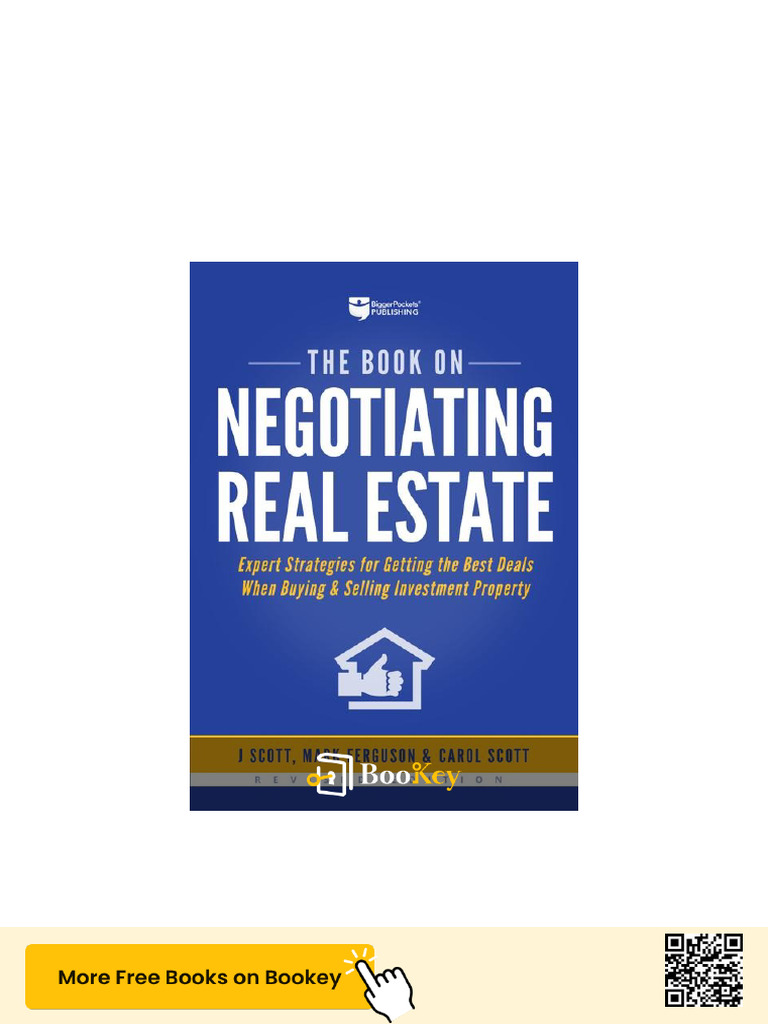 The Book On Negotiating Real Estate | PDF | Negotiation | Procurement