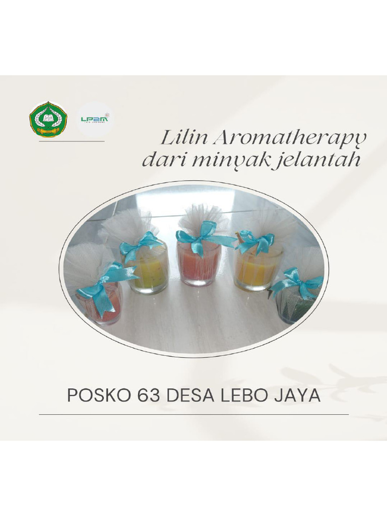 Lilin Aroma Terapi | PDF