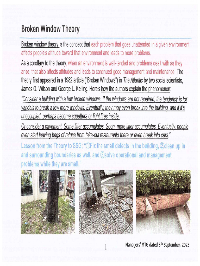 Broken Window | PDF