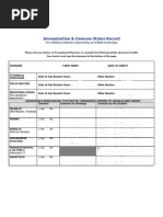 BTVI Medical Record Form | PDF | Medical Specialties | Clinical Medicine