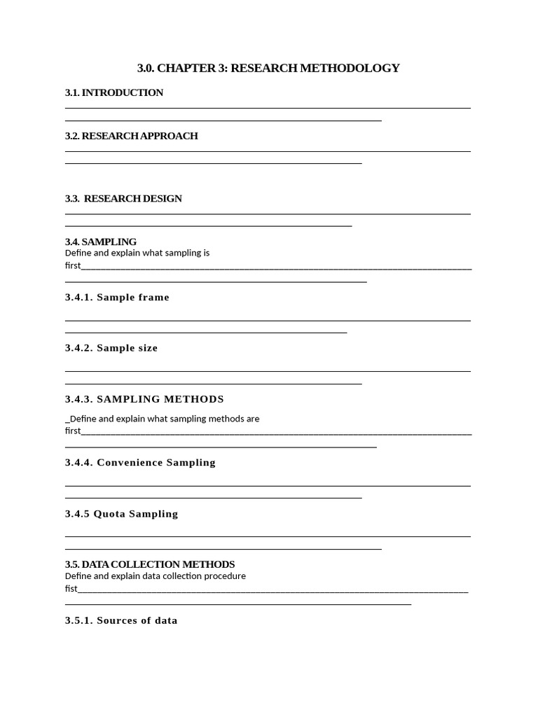 Research Methodology Overview | PDF | Sampling (Statistics) | Social ...