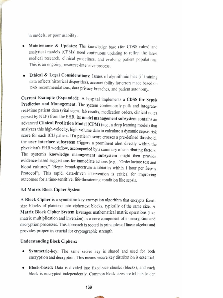 Matrix Block Cipher | PDF | Encryption | Cryptography