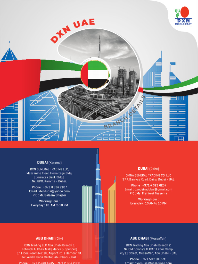 Uae Address DXN Point | PDF