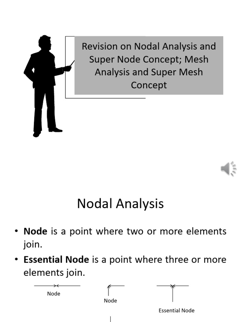 Nodal and Mesh Analysis Techniques | PDF | Electrical Network ...