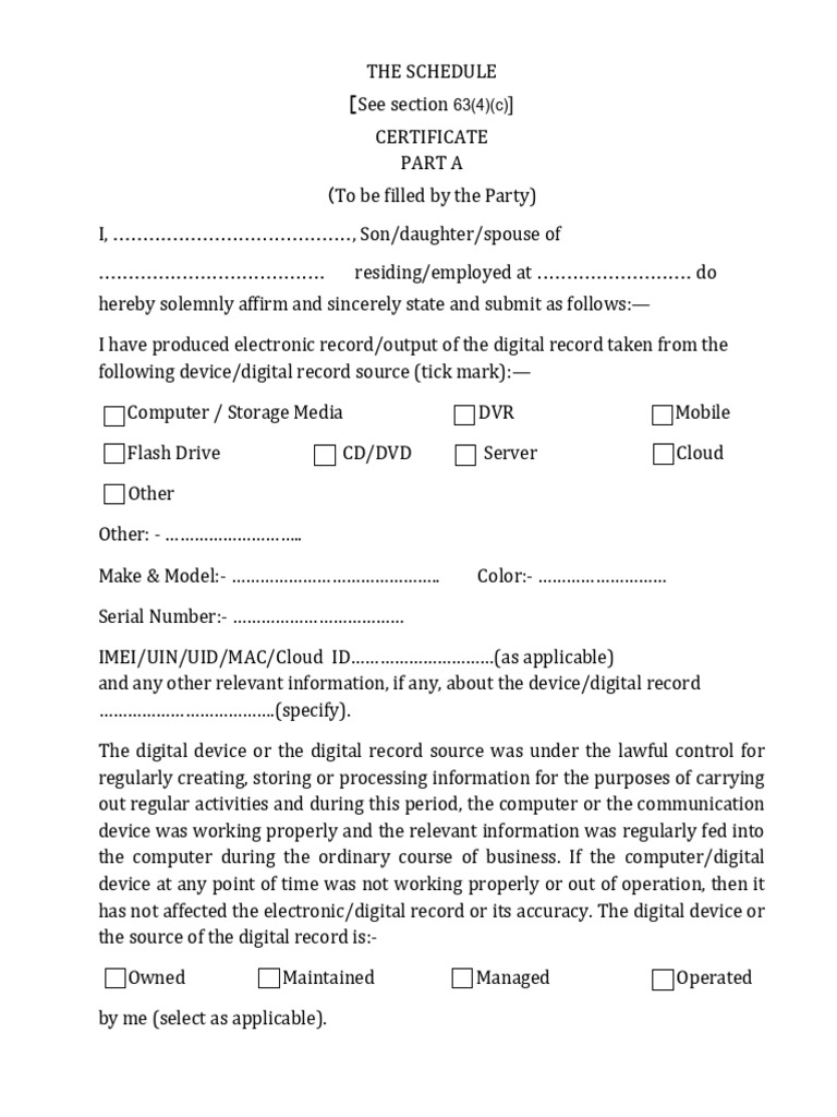 Digital Record Certification Template | PDF | Computing | Cryptography