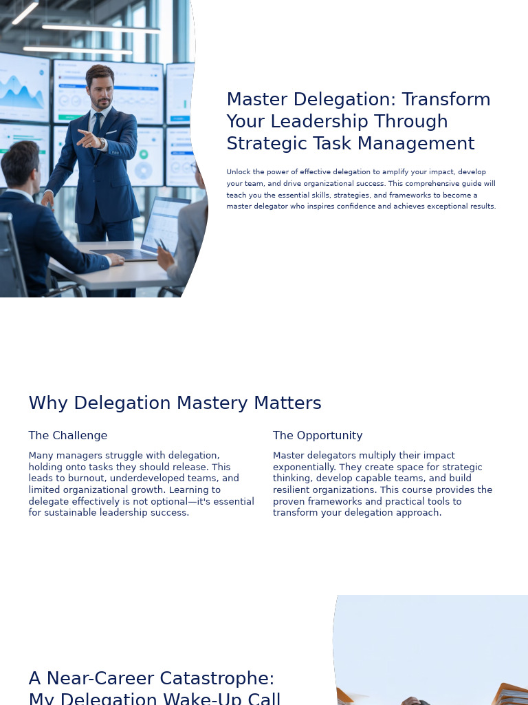 Master Delegation Transform Your Leadership Through Strategic Task ...