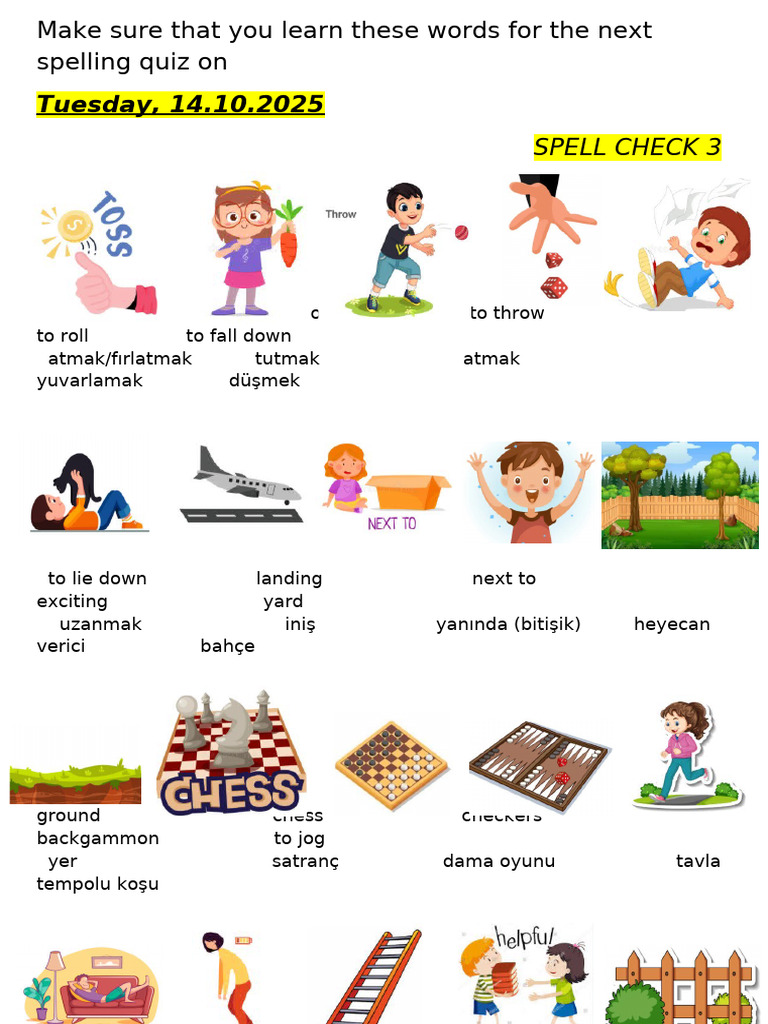 Spellcheck 3 | PDF