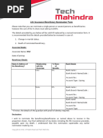Old Mutual Beneficiary Appointment Form | PDF | Life Insurance | Insurance