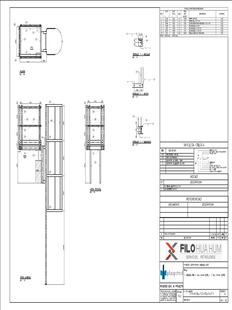 324 Acal 100 PL S 914 - A Plataforma Metalica Item 4 5 | PDF