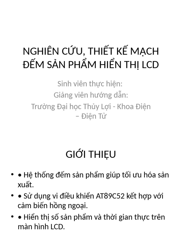 Bao Cao Chi Tiet Mach Dem San Pham | PDF