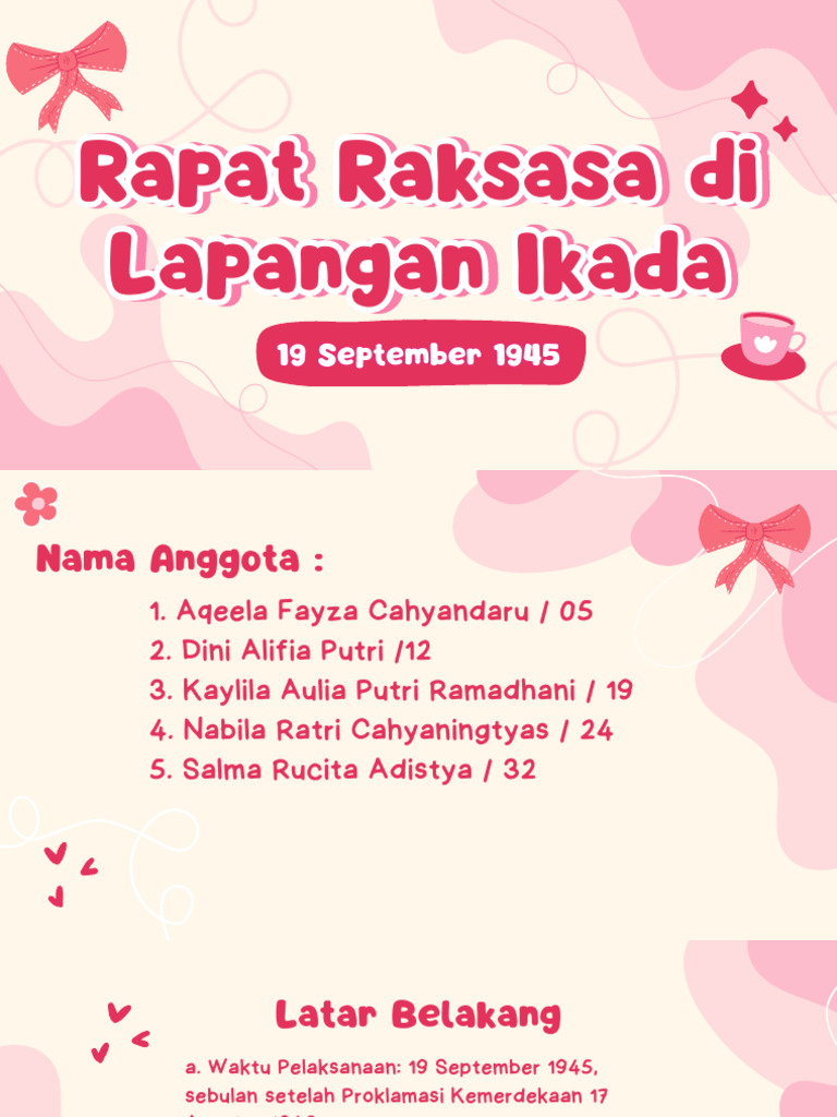 Rapat Raksasa 19 September 1945 di Ikada | PDF