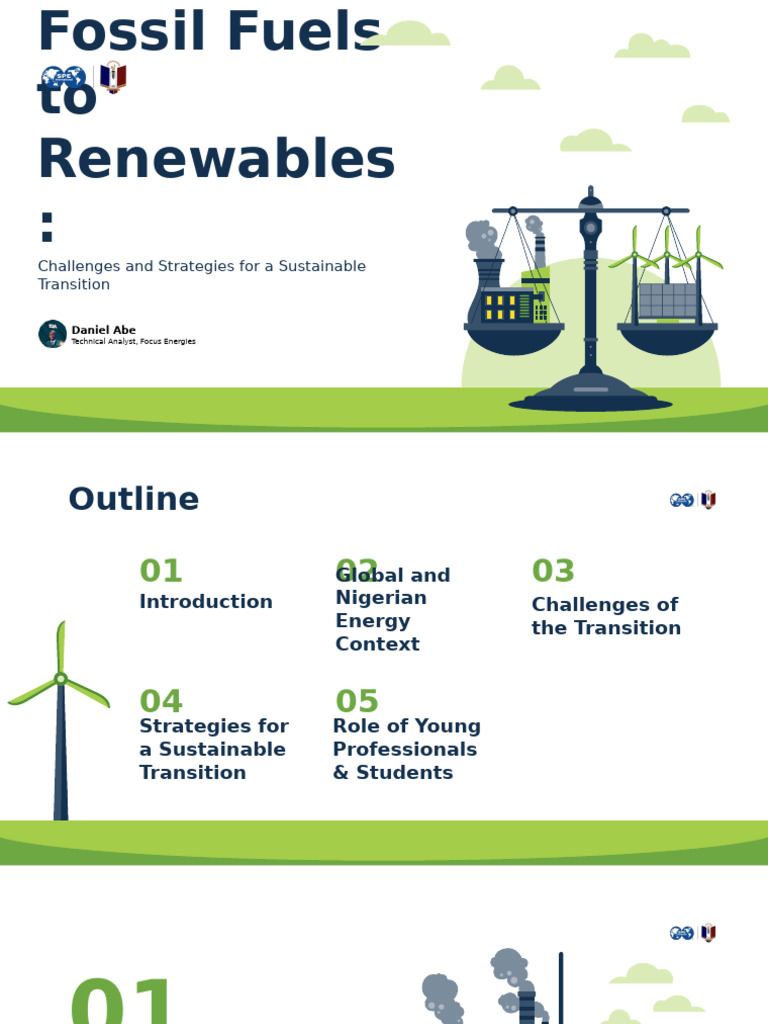 TDA - Energy Transition Fossil Fuels To Renewable Energy | PDF ...