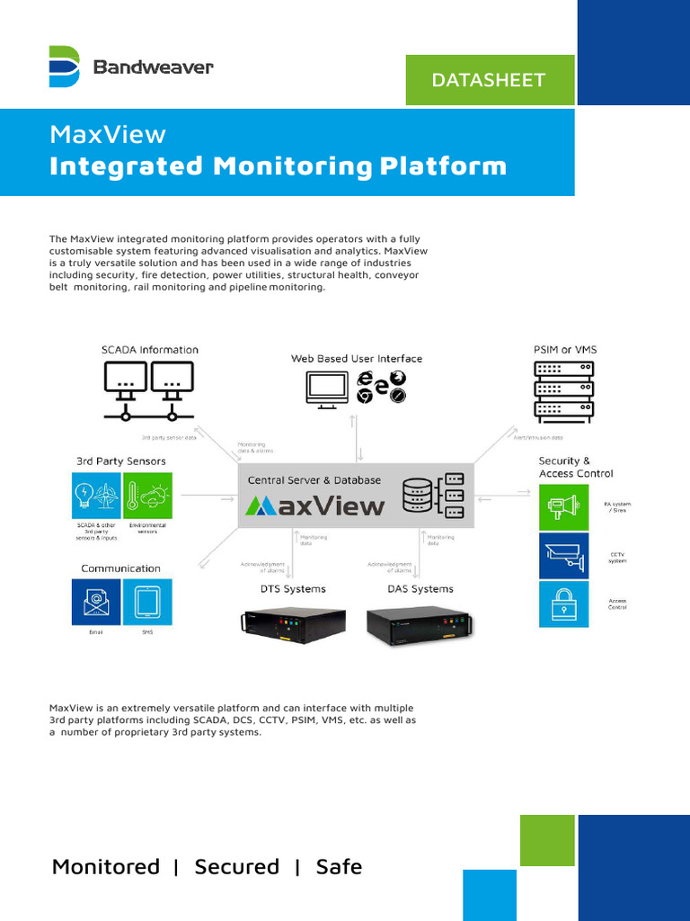 Bandweaver Datasheet MaxView 1.2 | PDF | Programmable Logic Controller ...