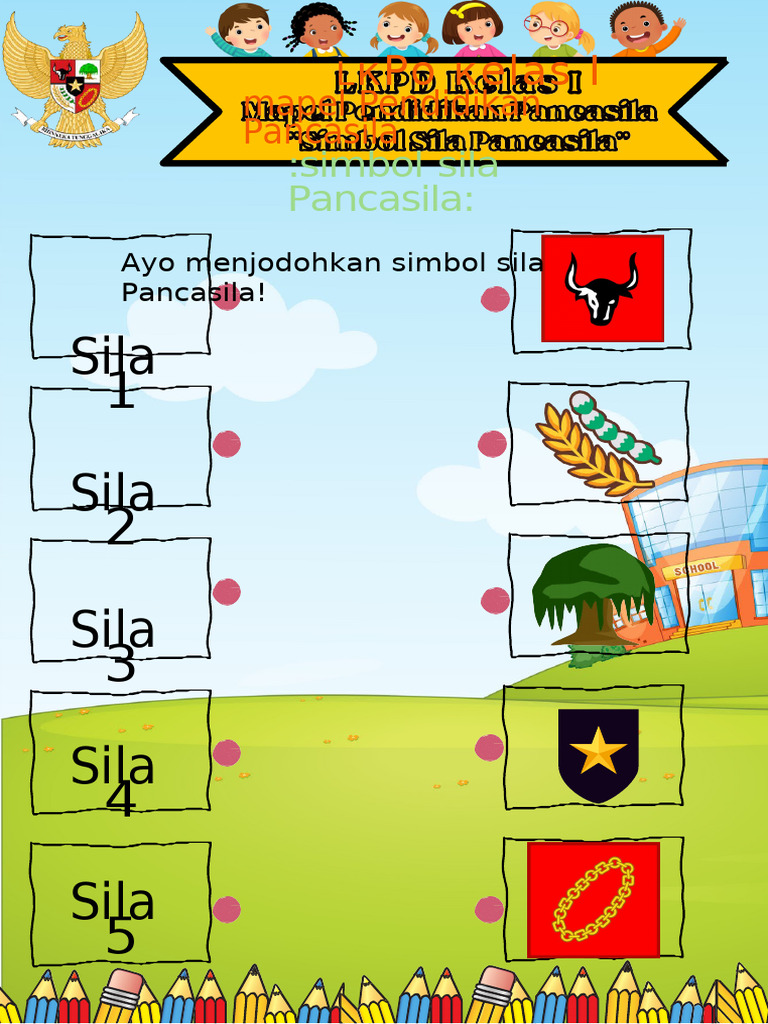 LKPD Puzzle Pancasila | PDF