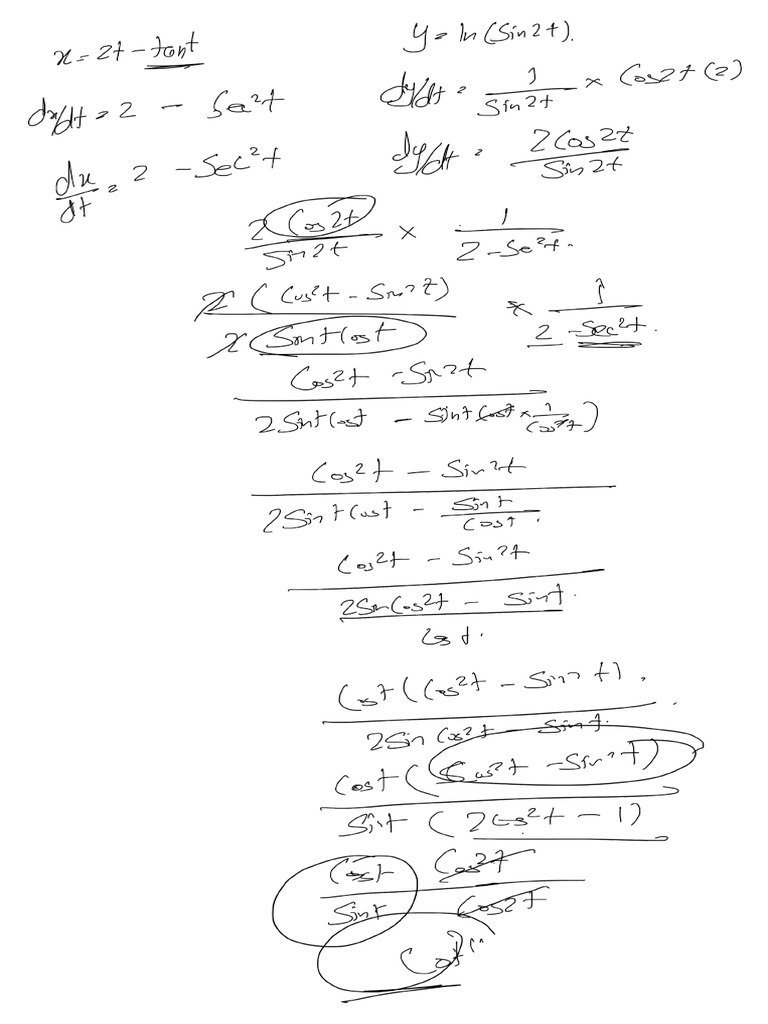 Trignometry Diff | PDF