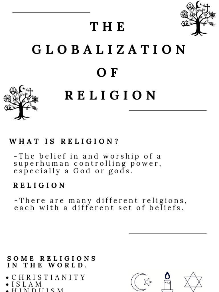 Globalization and Religion Overview | PDF | Secularism | Ruhollah Khomeini