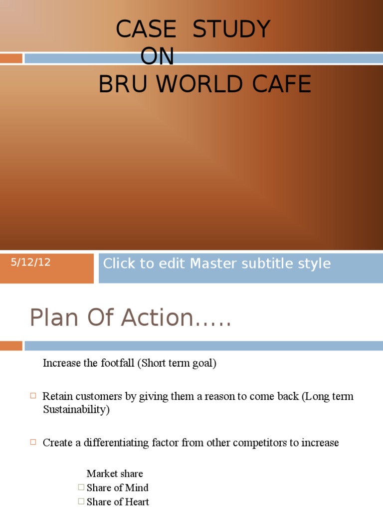 Bru World Cafe | PDF | Coupon | Advertising