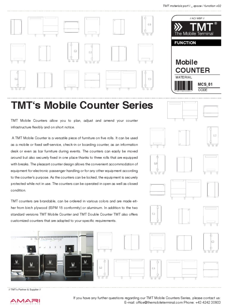 TMT - Mobile Counter Series | PDF | Web Browser | Usb