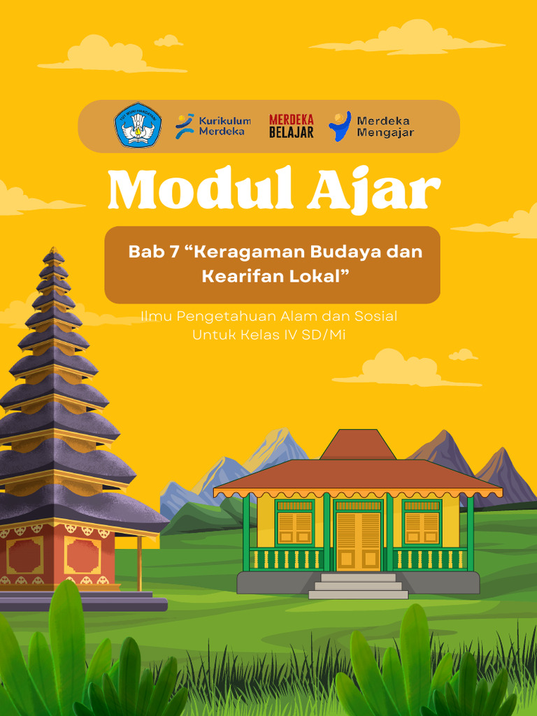 Modul Ajar Rumah Adat | PDF