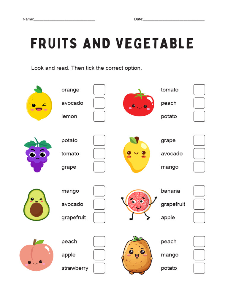 Multiple Choice Worksheet | PDF