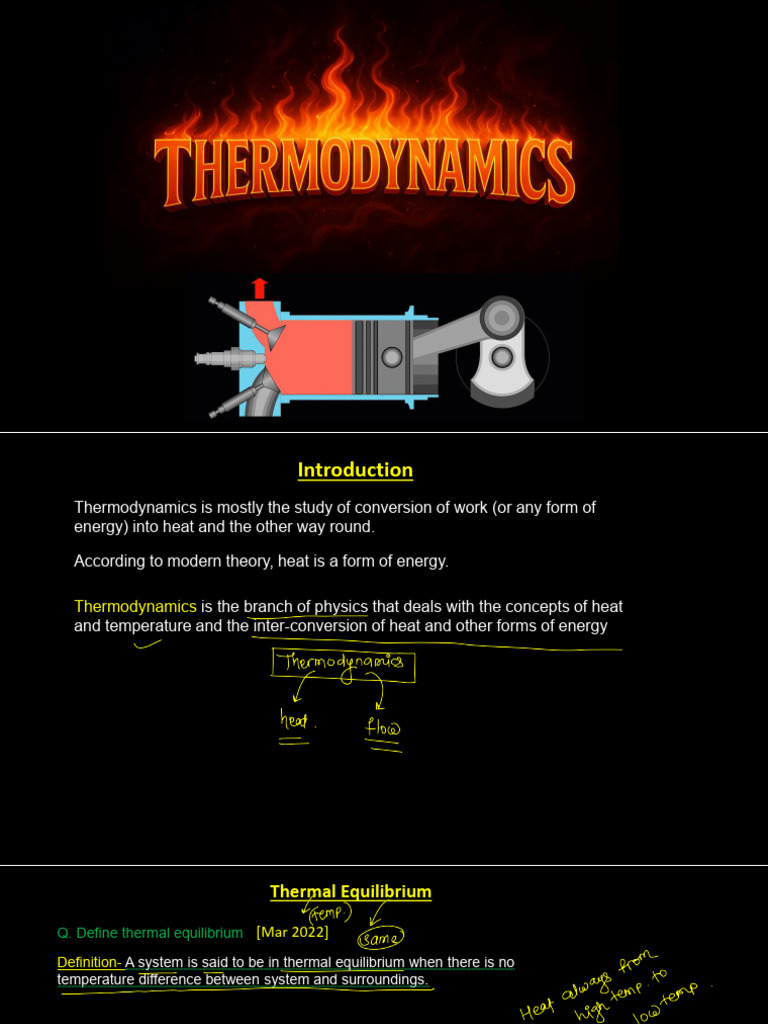 Thermodynamics (ONE SHOT) - De90a217 Decb 457b A642 E0483967cc61 | PDF ...