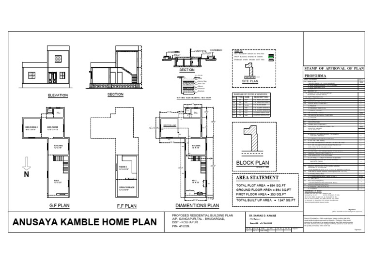 Anusaya Kamble Final Plan A4 | PDF