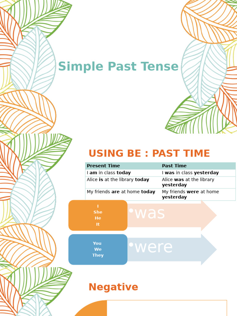 Understanding Simple Past Tense | PDF