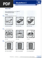 Modelltest 1 Telc B1 Prüfungsvorbereitung | PDF